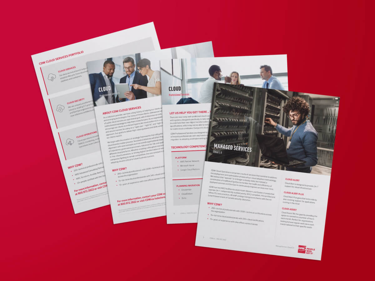 CDW Marketing Collateral – Maddy Brumm